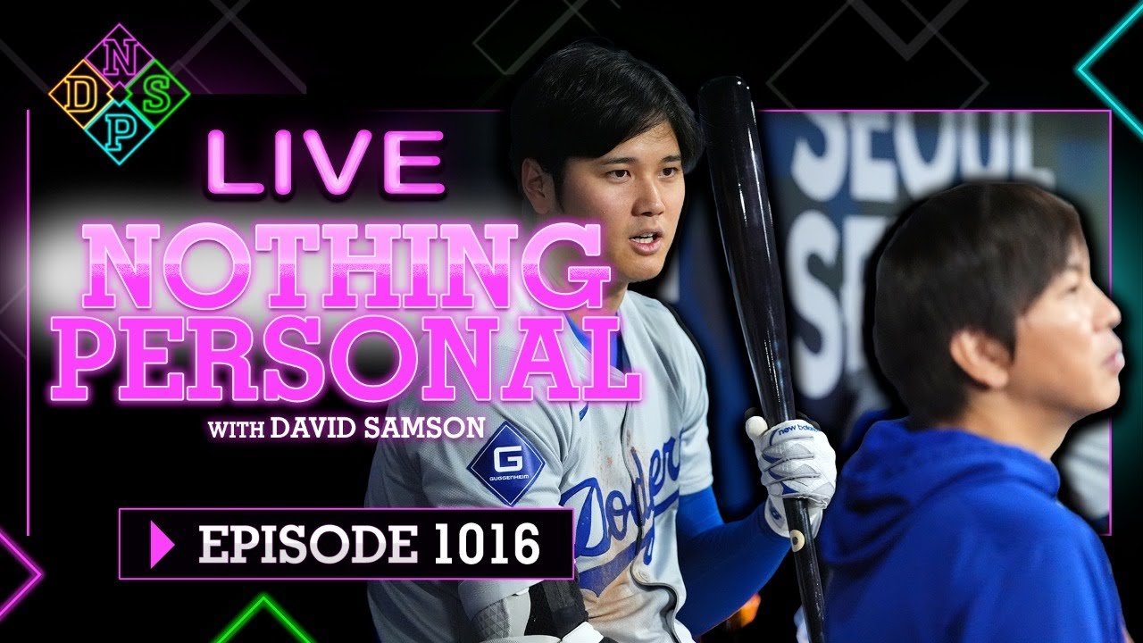 Shohei Ohtani and a $4.5 MILLION betting scandal! How will MLB react to this? - Nothing Personal ...