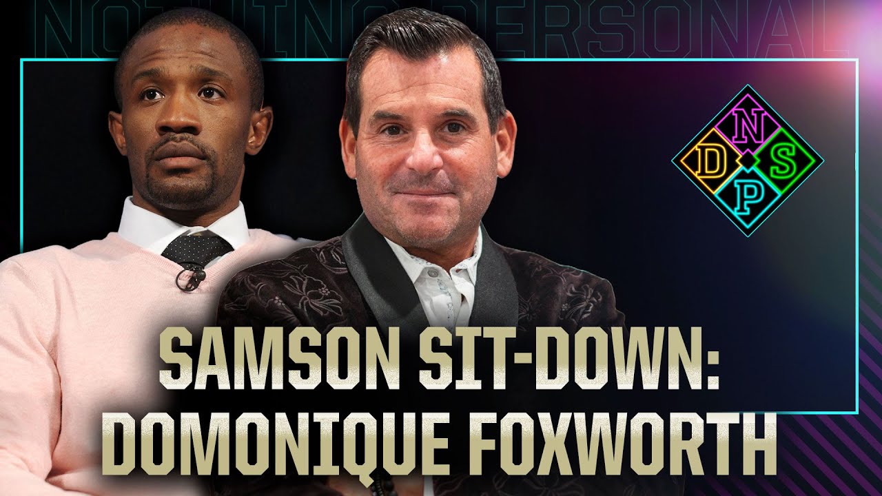 Samson Sit-Down: Domonique Foxworth finally joins the show! - Nothing Personal with David Samson